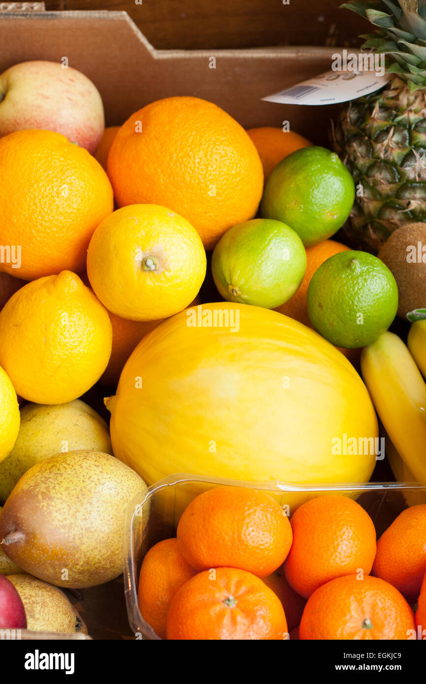 Melon Selection High Resolution Stock Photography and Images - Alamy