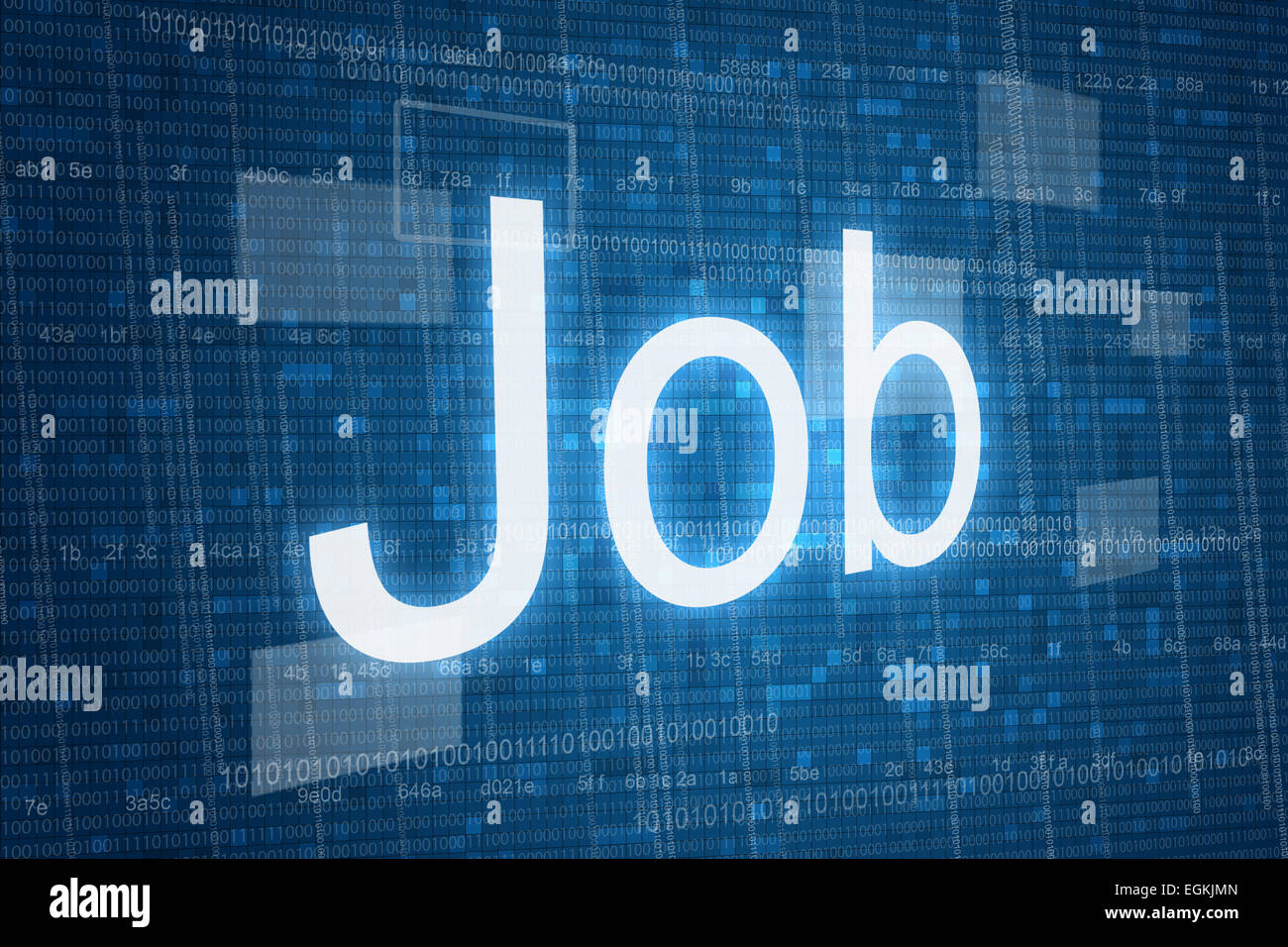Job word on digital background, job, work concept Stock Photo - Alamy