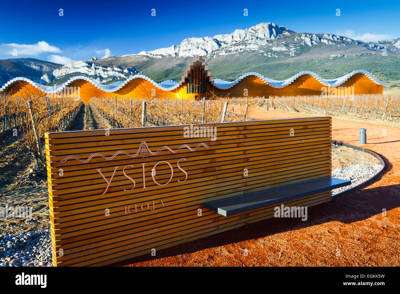 Ysios wine cellar. Laguardia. Rioja Alavesa. Alava, Basque Country ...
