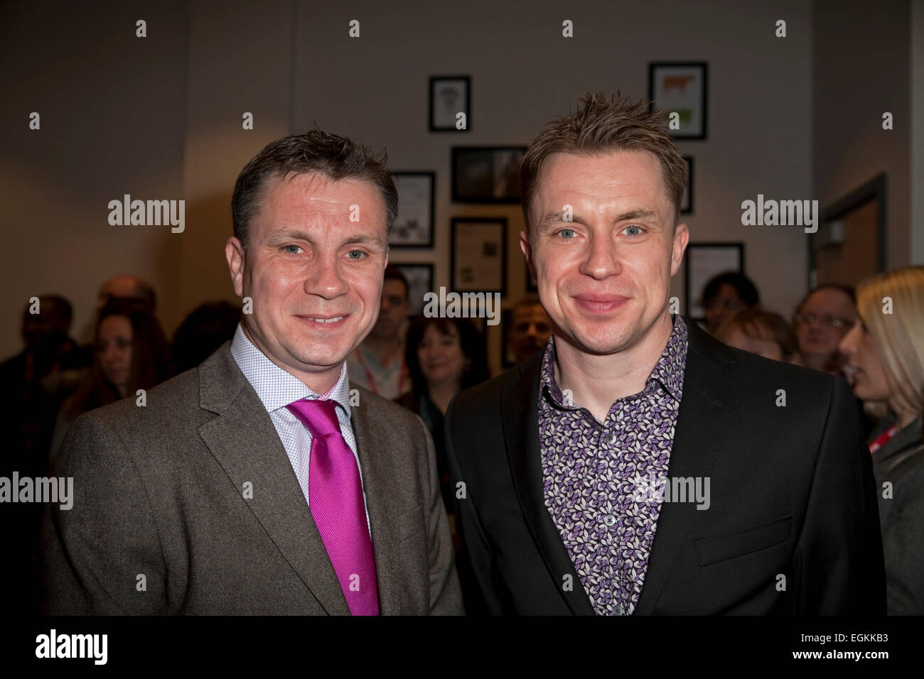 TV Chefs Chris and James Tanner attend the opening of BR6 a student run ...