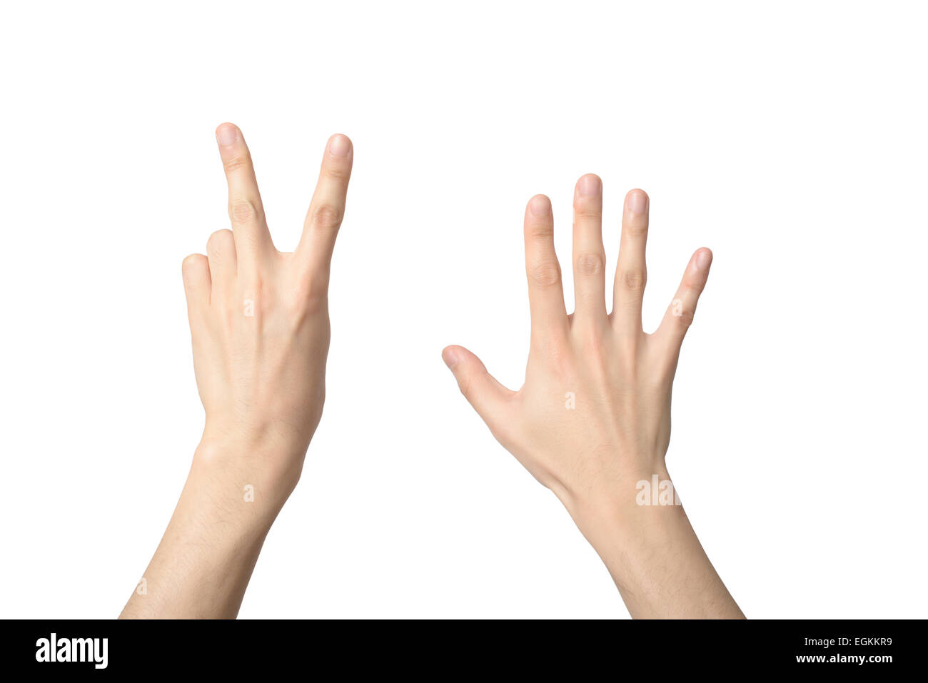 Hand seven fingers hi-res stock photography and images - Alamy