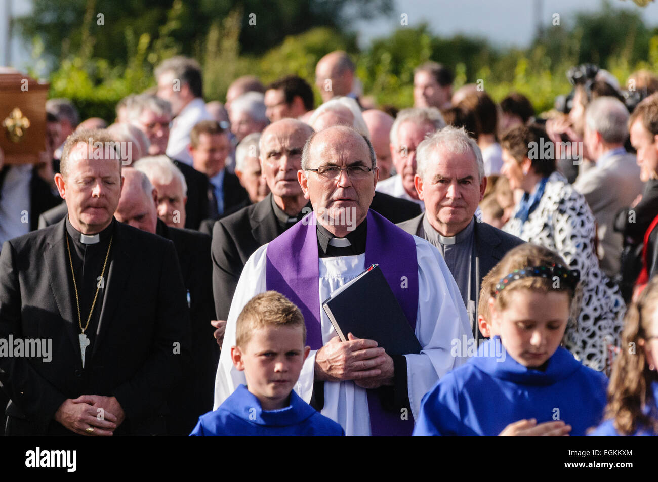 Bellaghy, Northern Ireland. 2nd September 2013 - Father Andrew Dolan ...