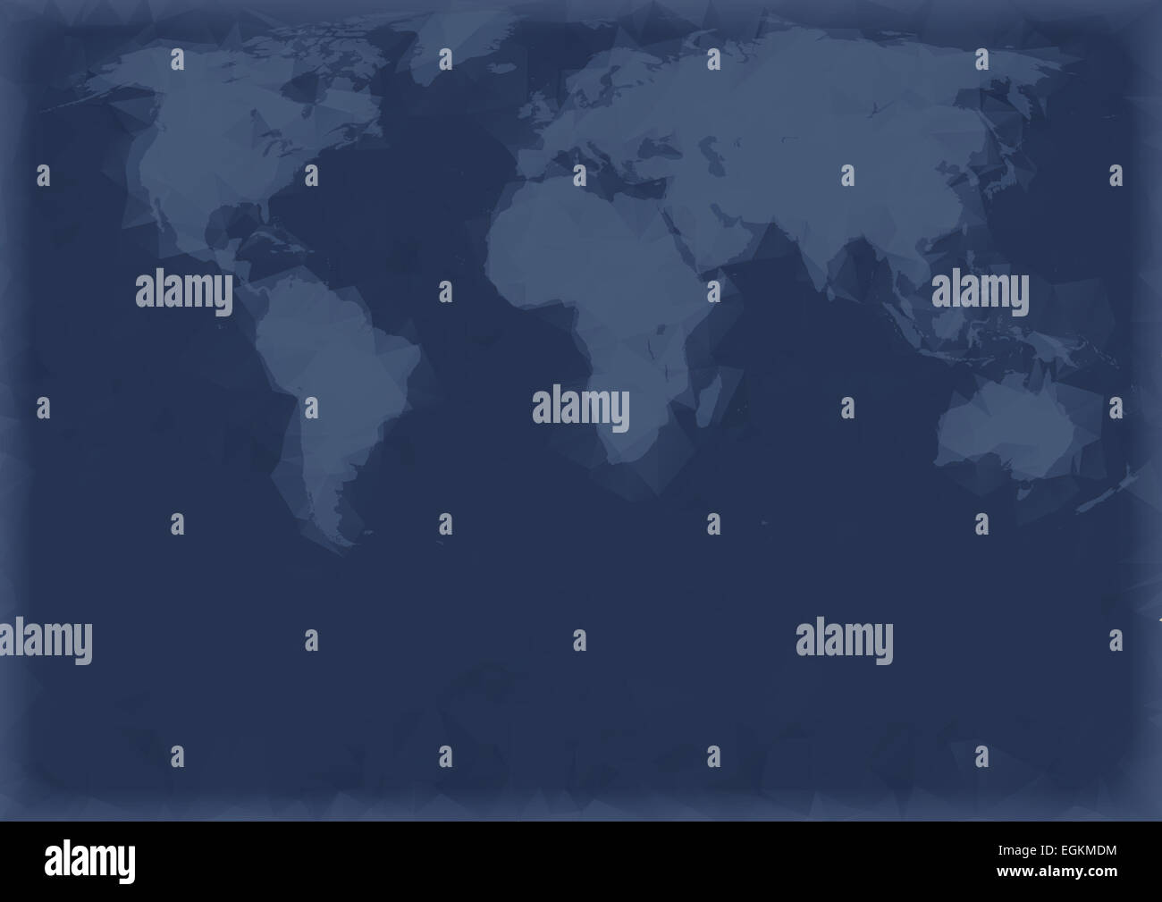 Blue world map hi-res stock photography and images - Alamy