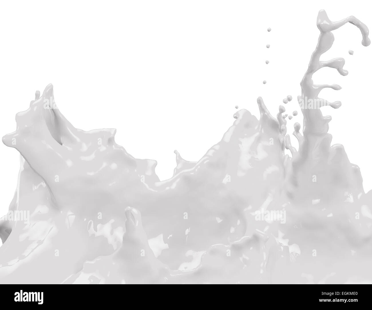 Milk Splash High Resolution Stock Photography and Images - Alamy