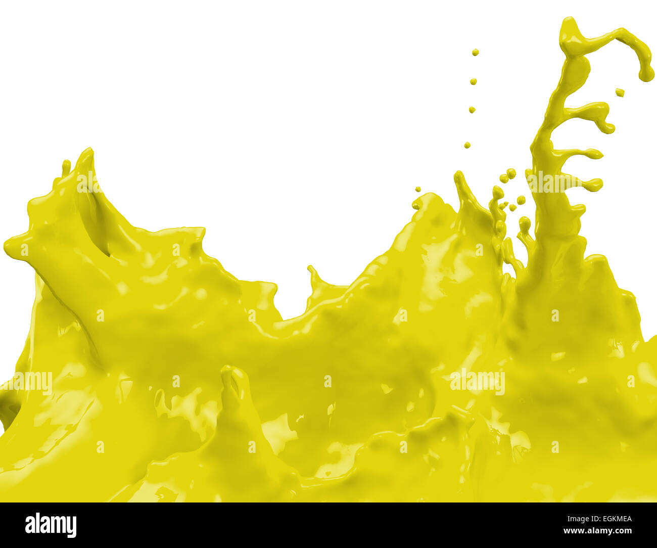 Yellow paint splatter hi-res stock photography and images - Alamy