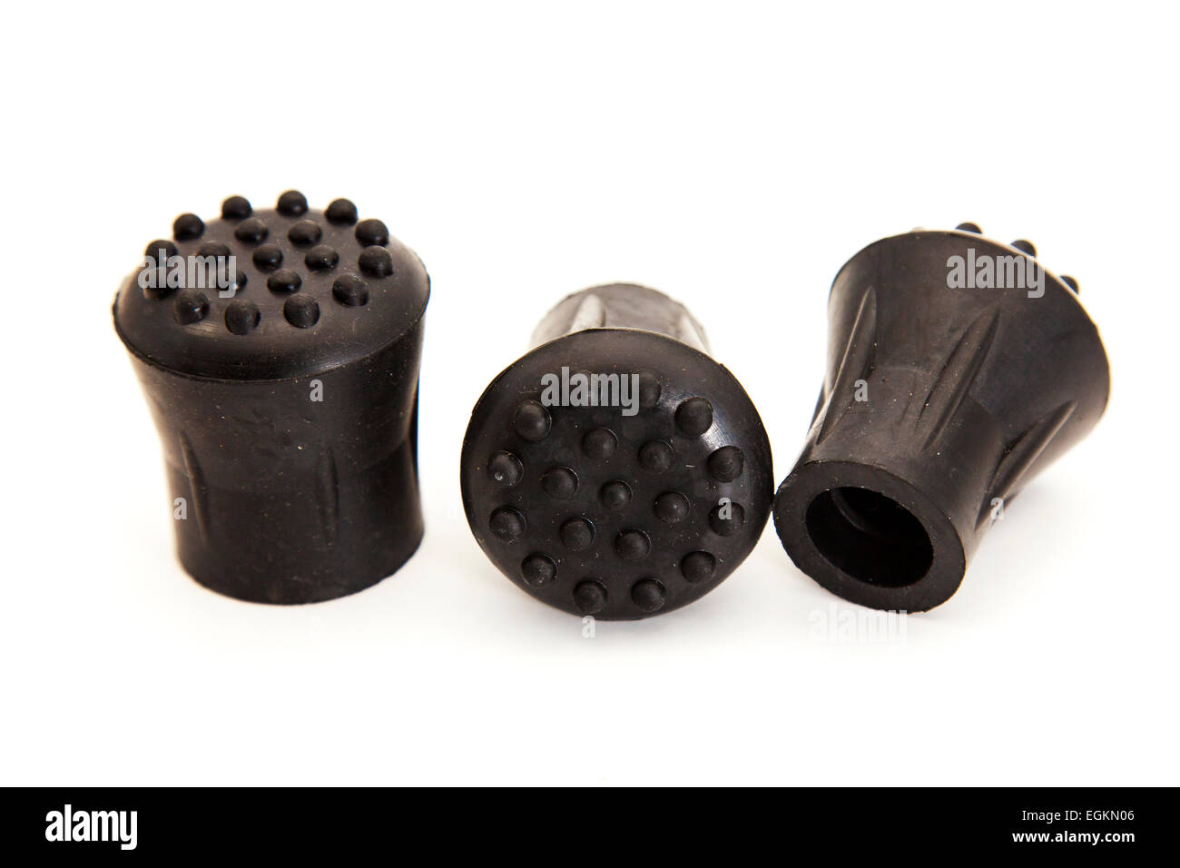 collection of walking stick ferrules for sticks and canes to stop ...