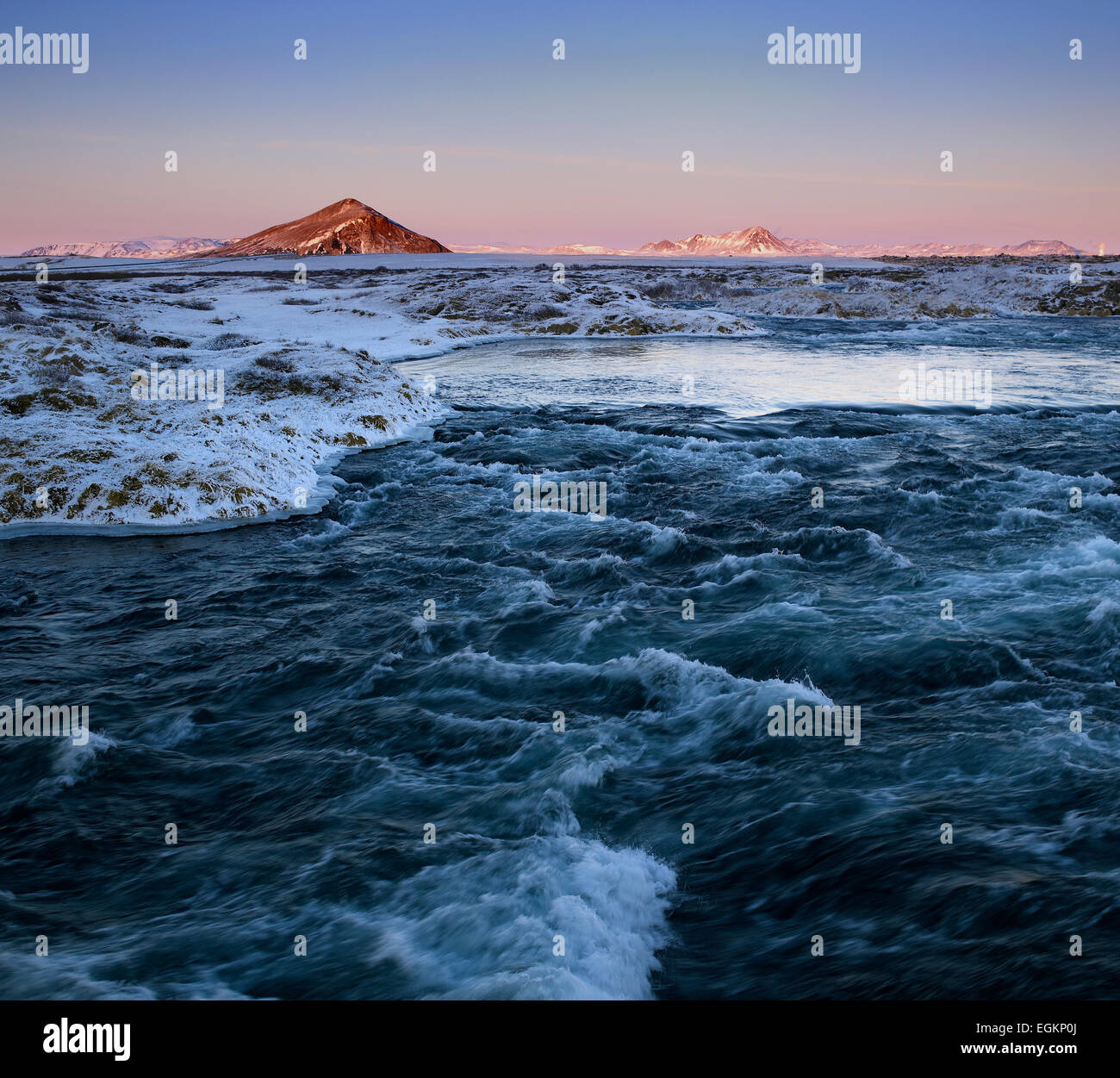 Beautiful cold winter landscape hi-res stock photography and images - Alamy
