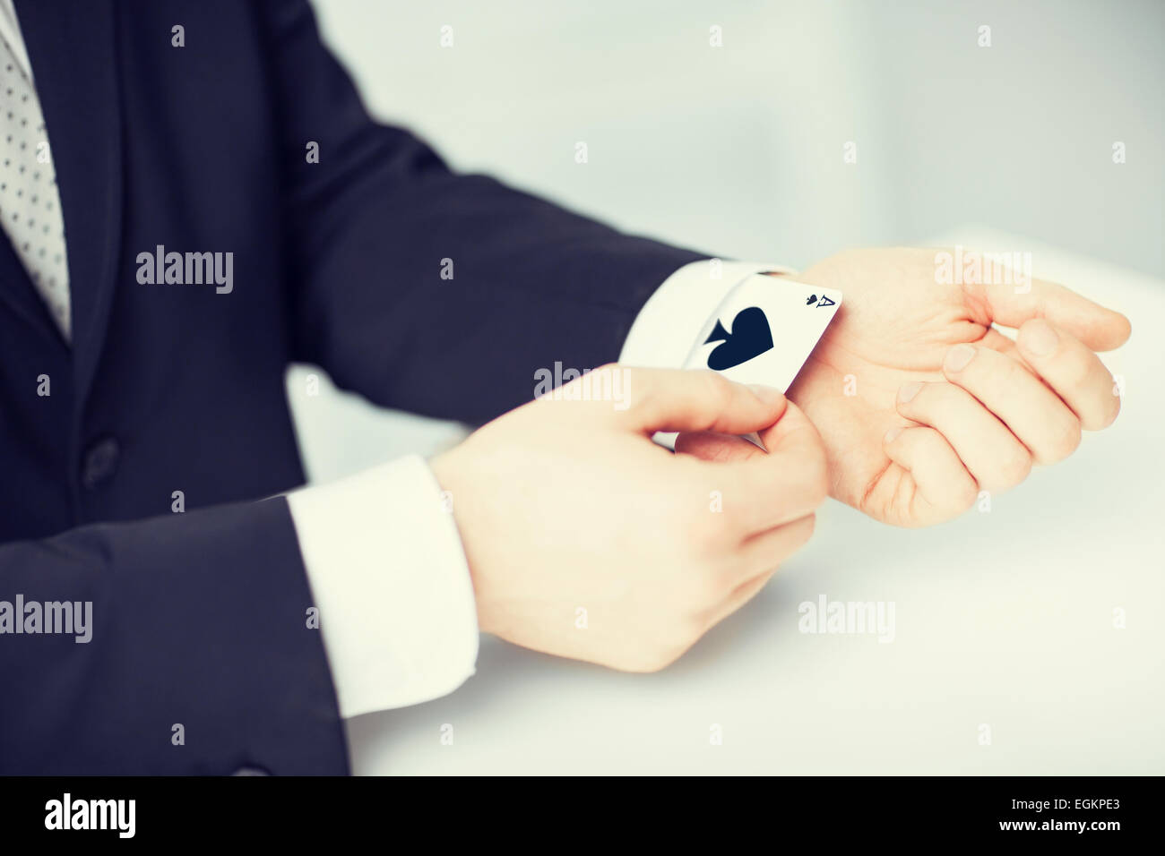 Ace up your sleeve hi-res stock photography and images - Alamy