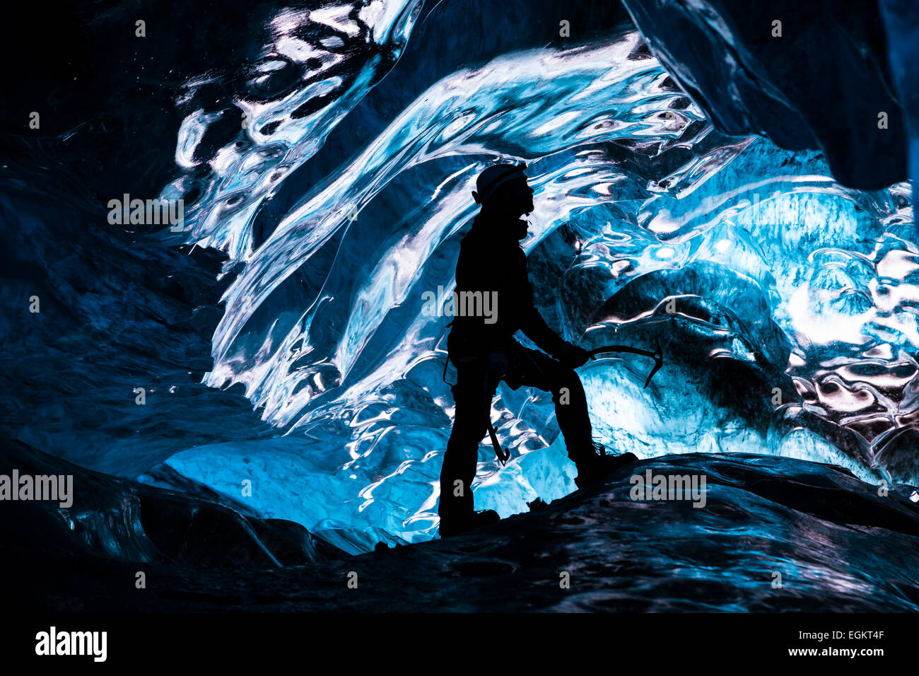 Ice cave in Solheimajokull in southern Iceland Stock Photo - Alamy Ice cave in Solheimajokull in southern Iceland Stock Photo - Alamy