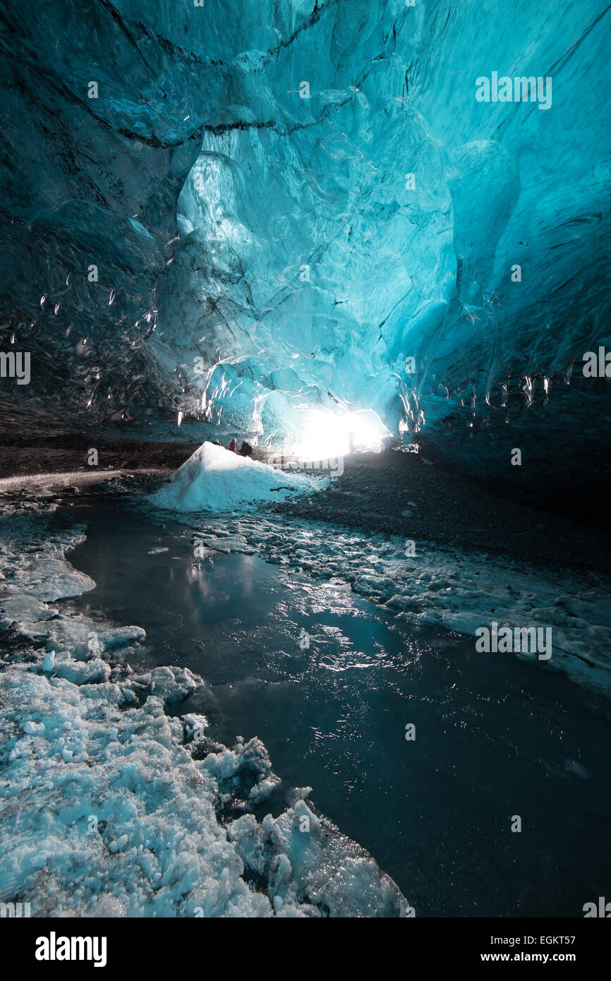 Ice cave in Solheimajokull in southern Iceland Stock Photo - Alamy Ice cave in Solheimajokull in southern Iceland Stock Photo - Alamy