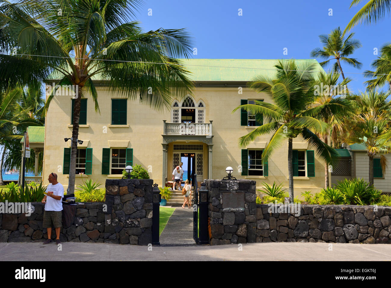 Hulihee palace hi-res stock photography and images - Alamy