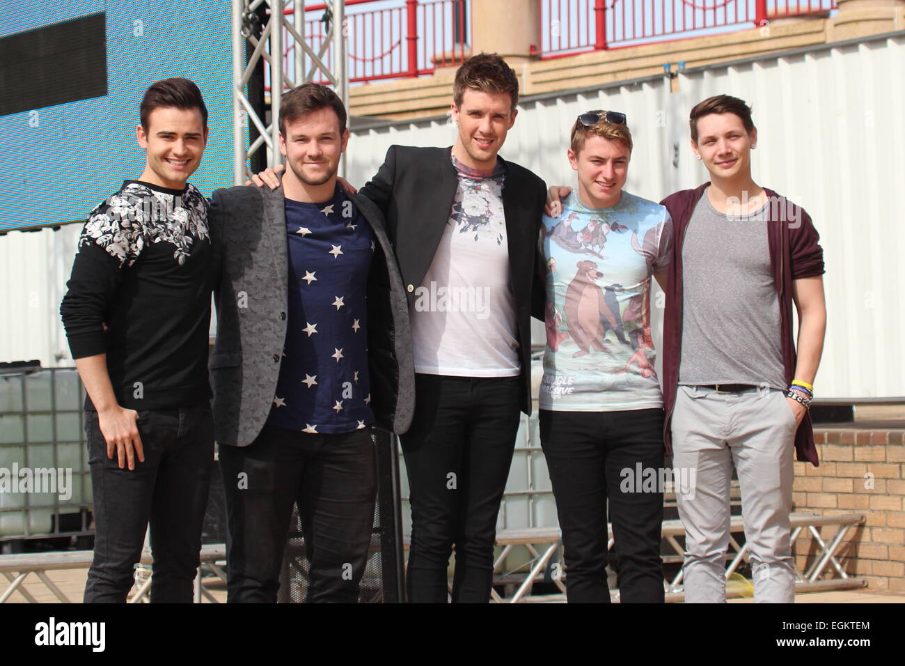 Proms on the Prom held at Rhyl Events Arena Featuring: Collabro Where ...