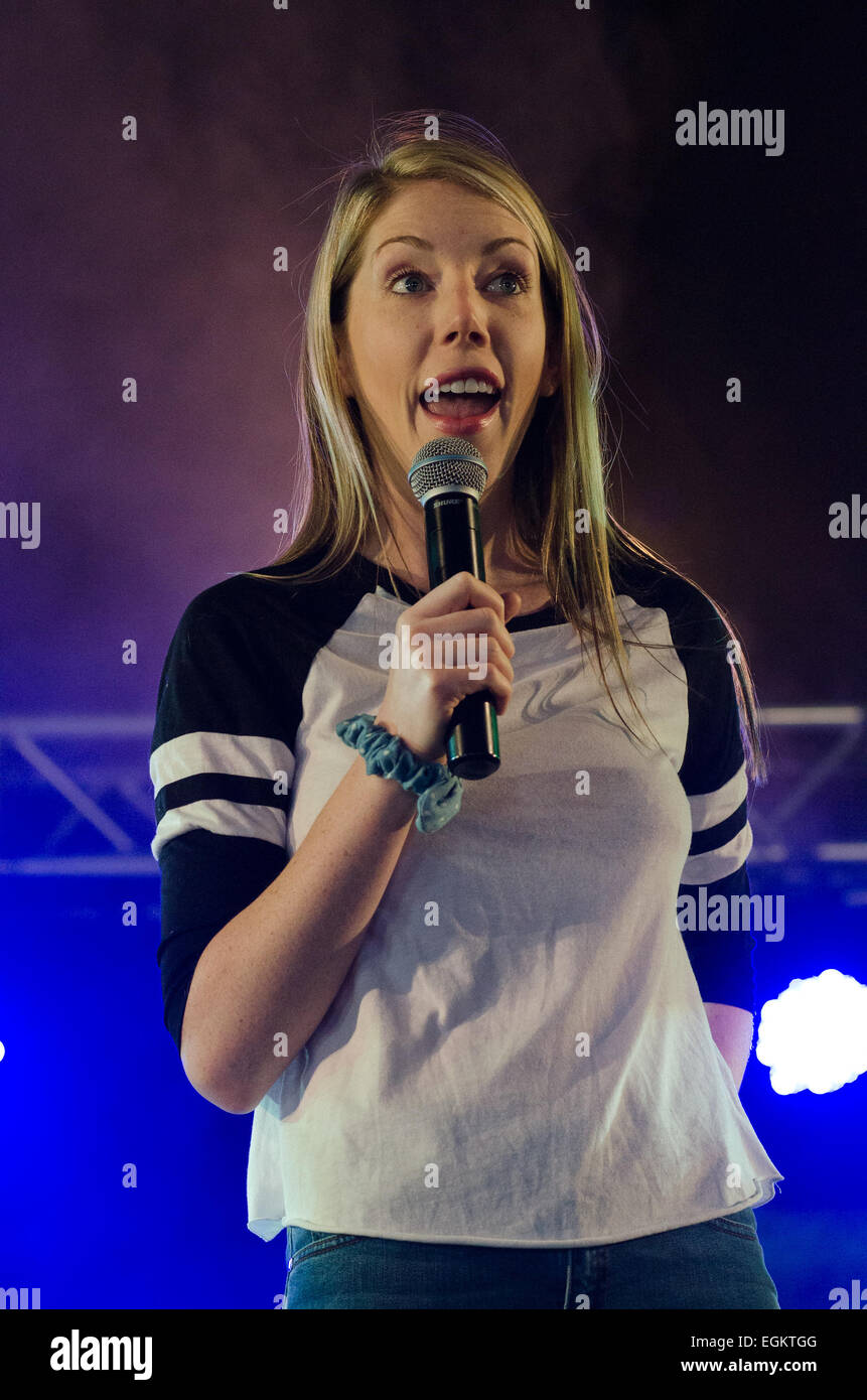 Katherine Ryan performs Day 3 Leeds Festival, England Featuring ...