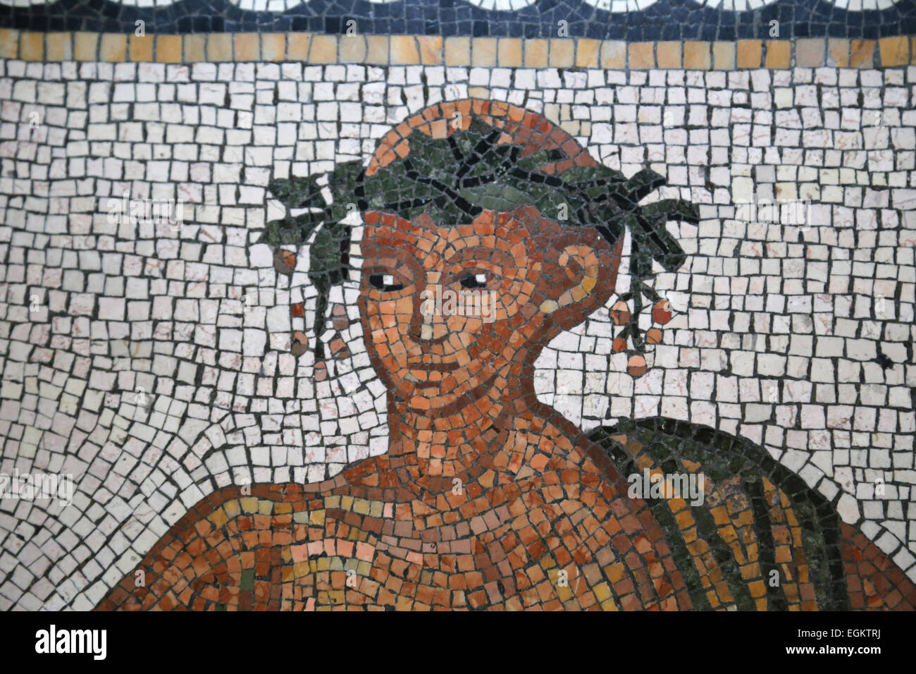 Roman man mosaic hi-res stock photography and images - Alamy