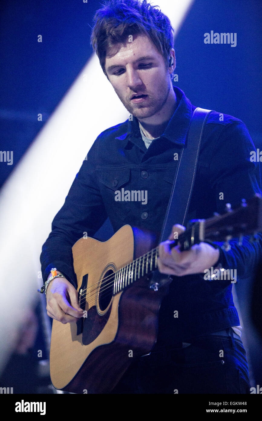 Milan Italy. 25th February 2015. The Irish indie rock band KODALINE ...