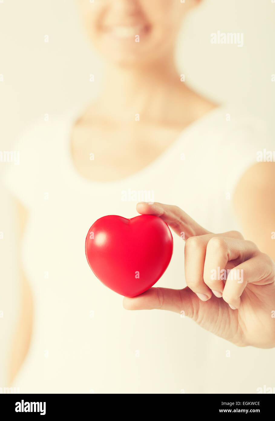 woman hands with heart Stock Photo - Alamy