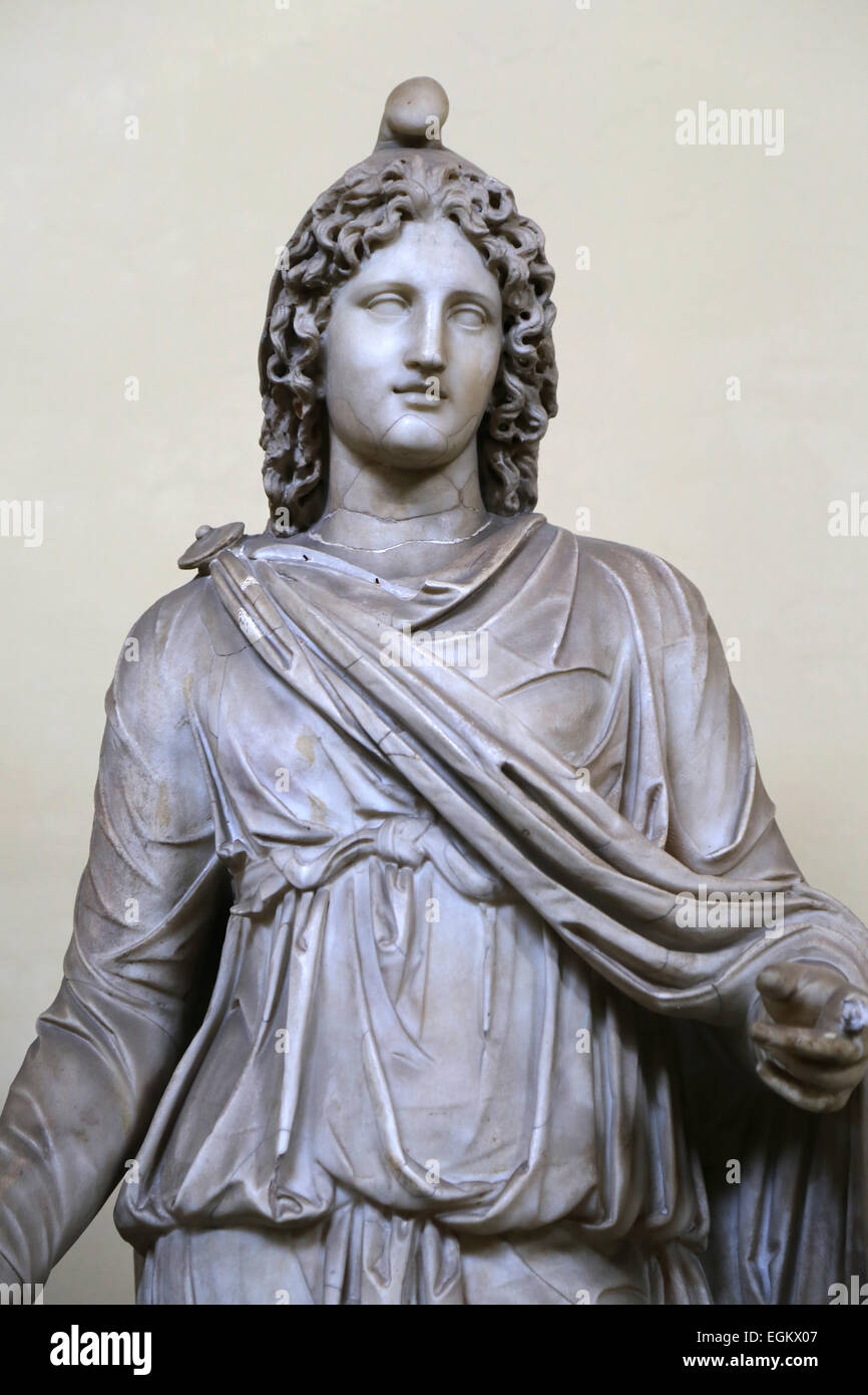 Remodeled Paris. Statue of Cautes, a minor divinity of the Mithraic ...