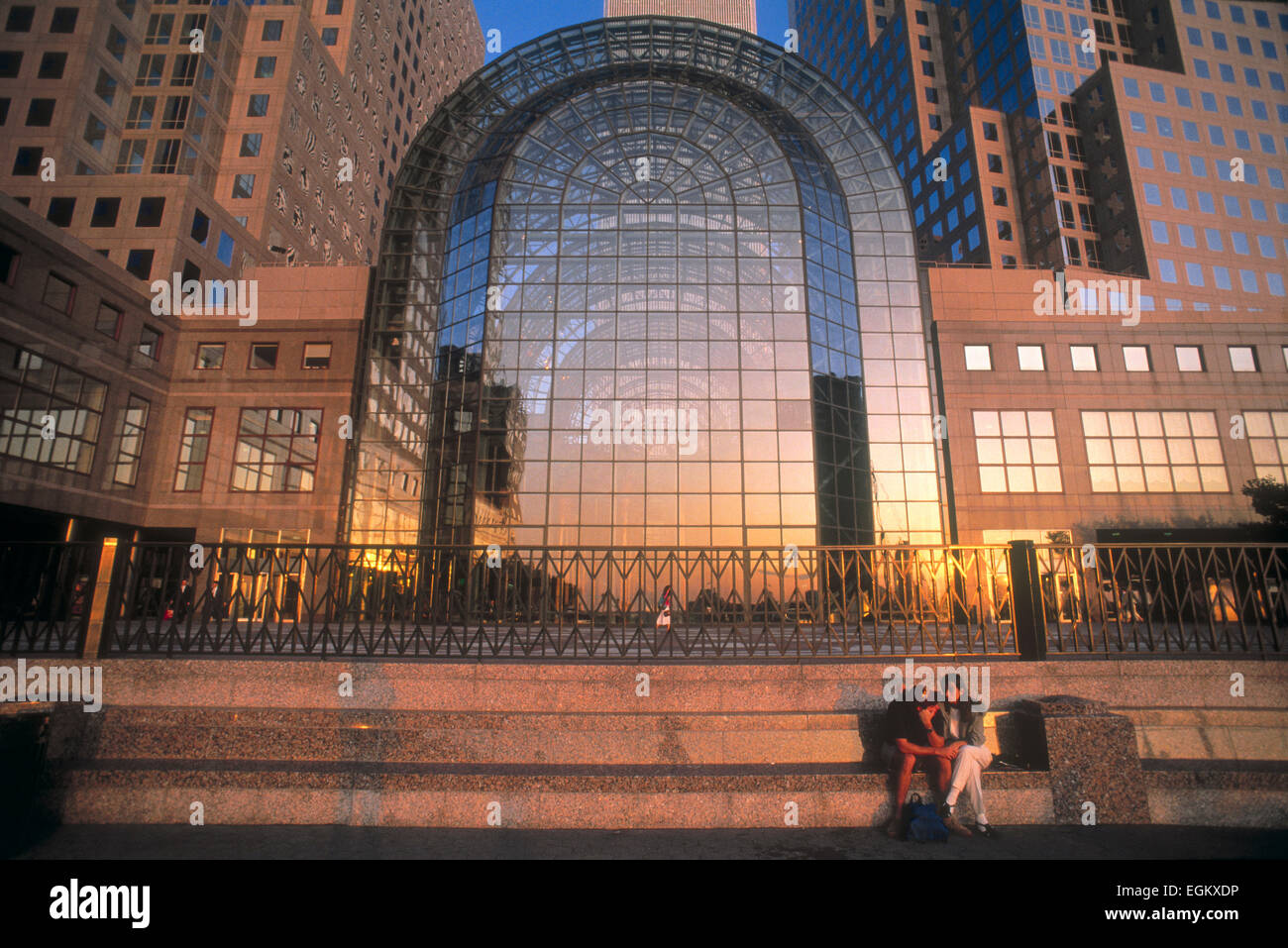 world financial center new york city Stock Photo - Alamy