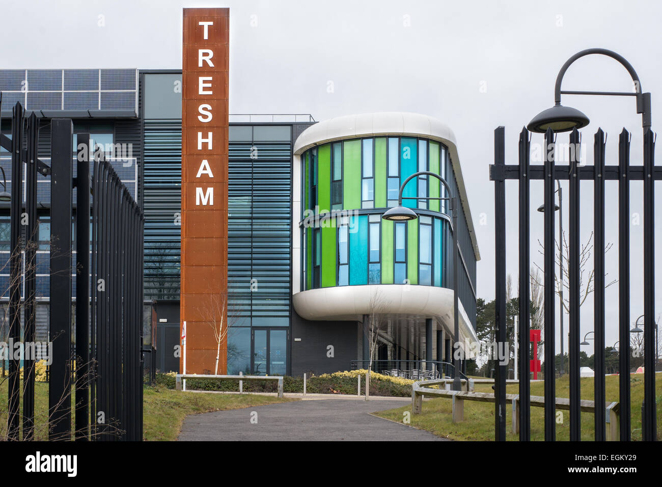 tresham college Corby Stock Photo - Alamy