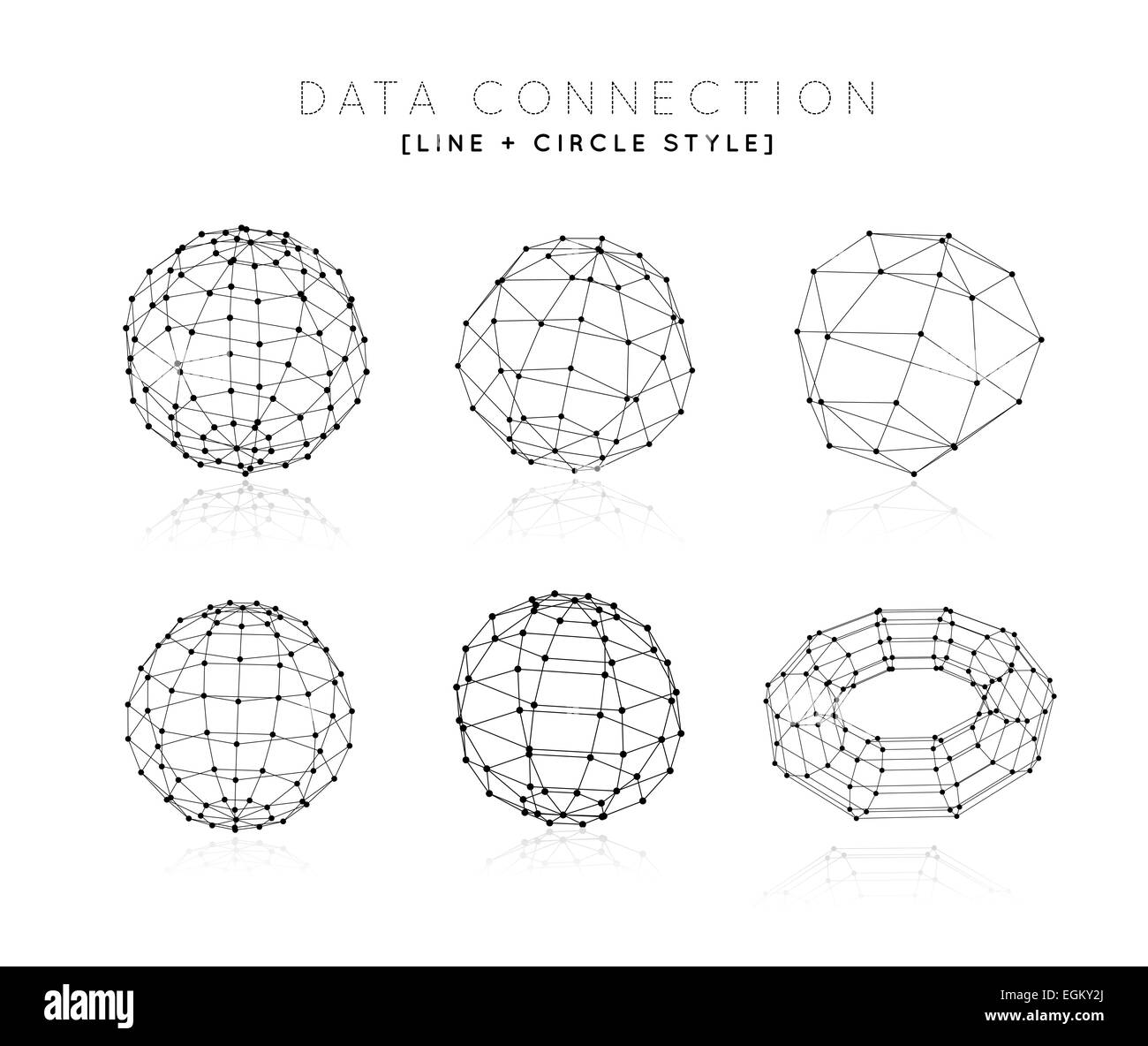 Global connections white background hi-res stock photography and images ...