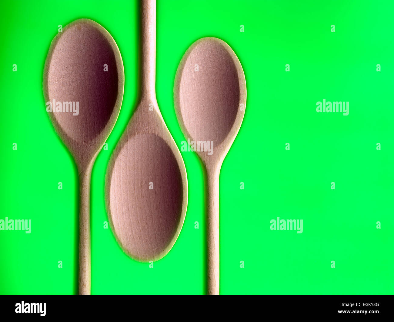 Green kitchen utensils hi-res stock photography and images - Alamy