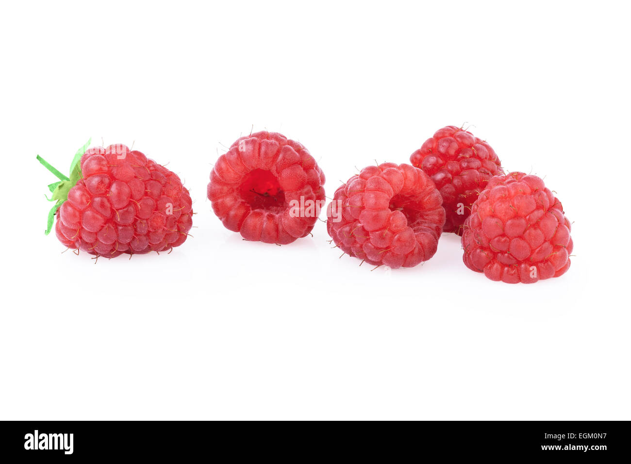 Raspberry isolated macro red close up fruit hi-res stock photography ...