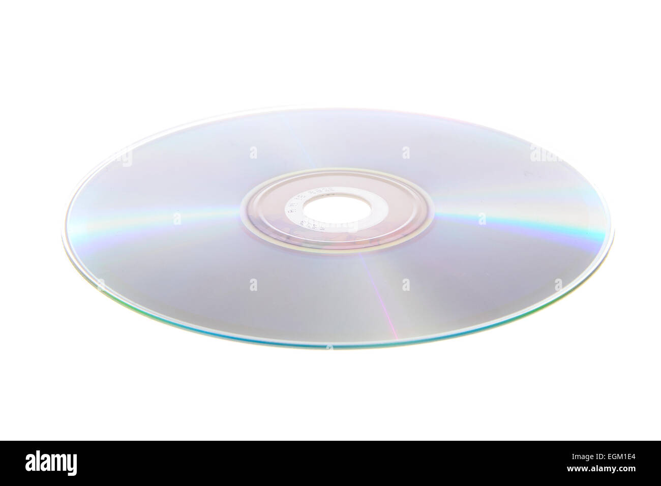 DVD, CD Isolated on White Background Stock Photo - Alamy
