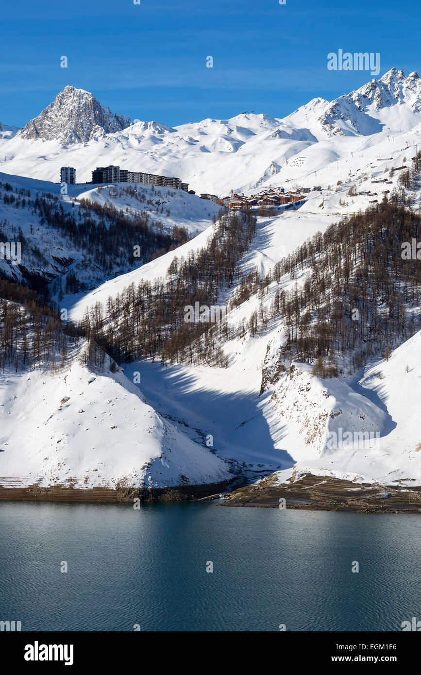 Tignes lake france hi-res stock photography and images - Alamy