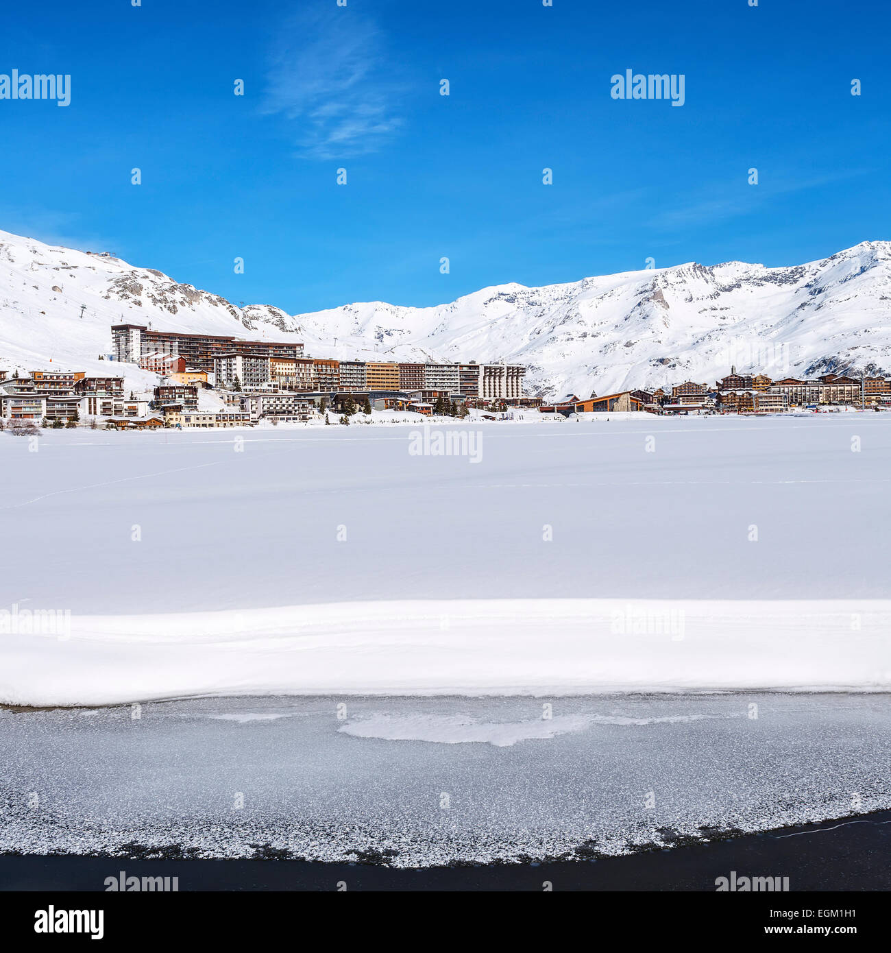Tignes lake france hi-res stock photography and images - Alamy