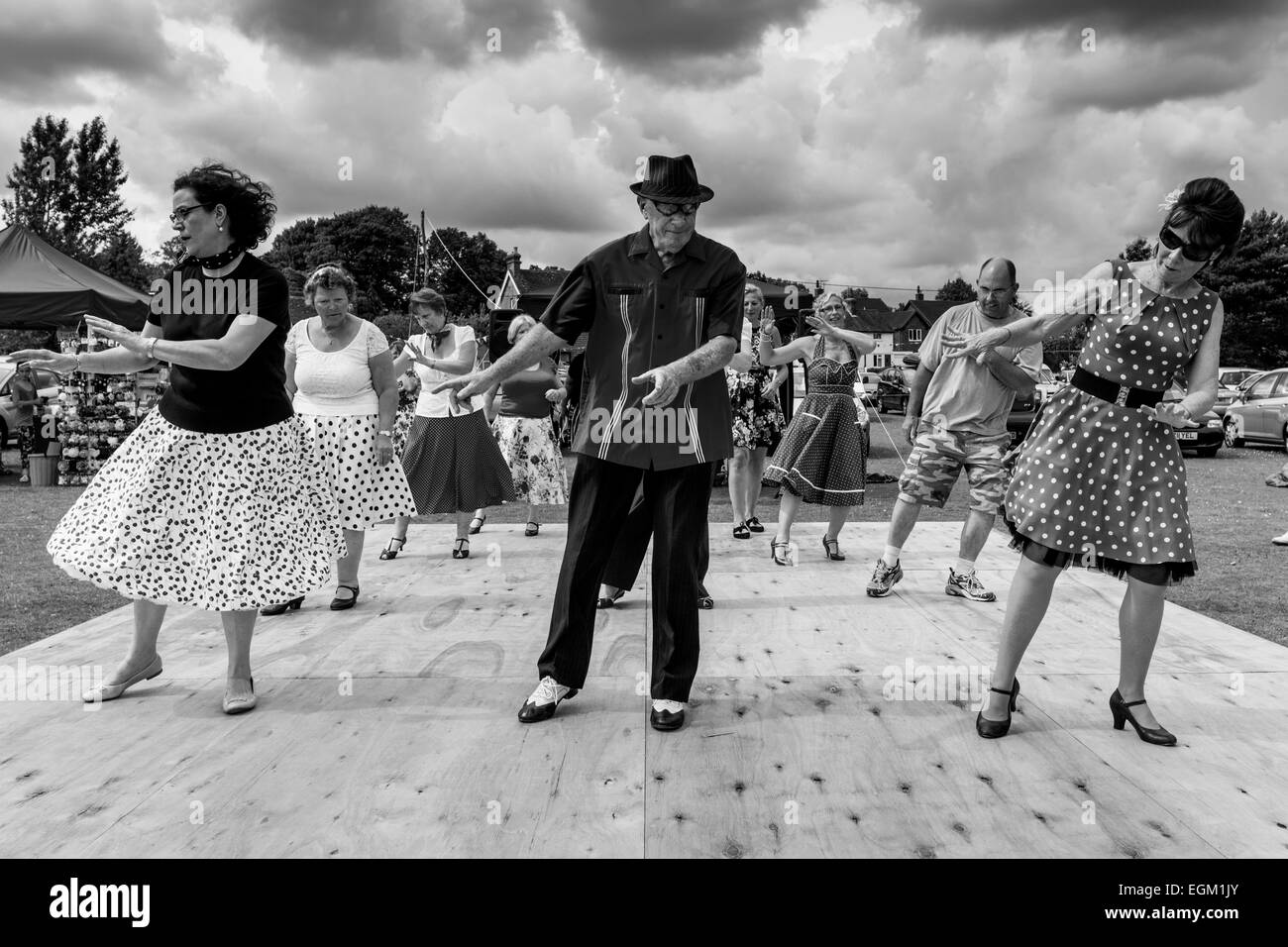 Traditional english dance Black and White Stock Photos & Images - Alamy