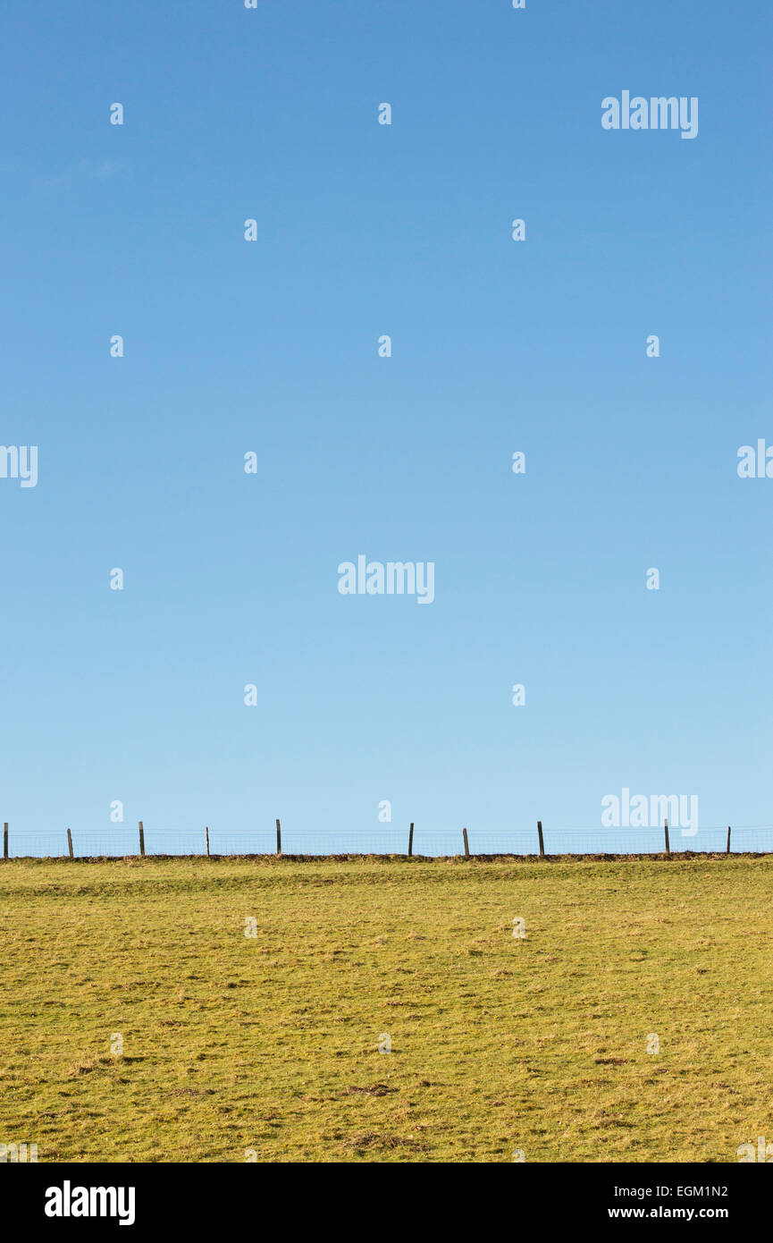 Farm land fences in hi-res stock photography and images - Alamy