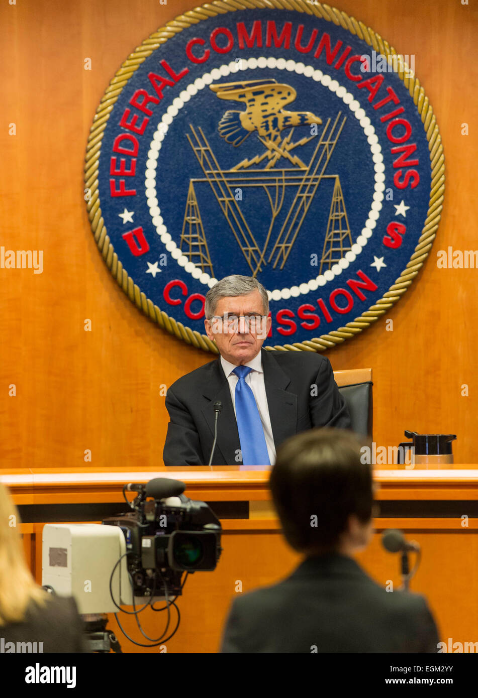Feb.26, 2015 - Washington, D.C., U.S. - Federal Communications ...