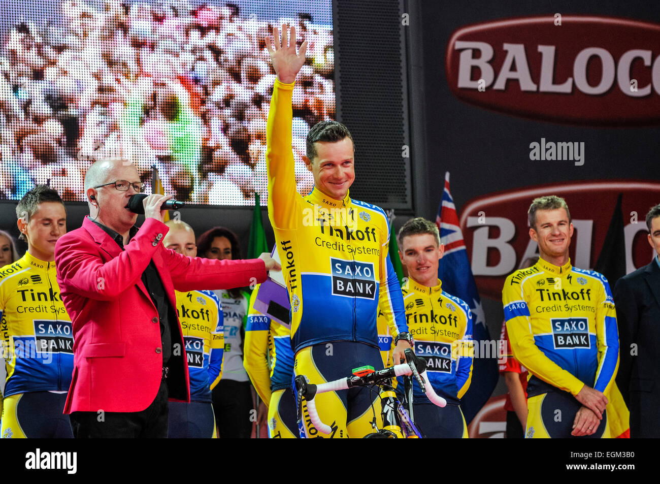 Tinkoff cycling team hi-res stock photography and images - Alamy