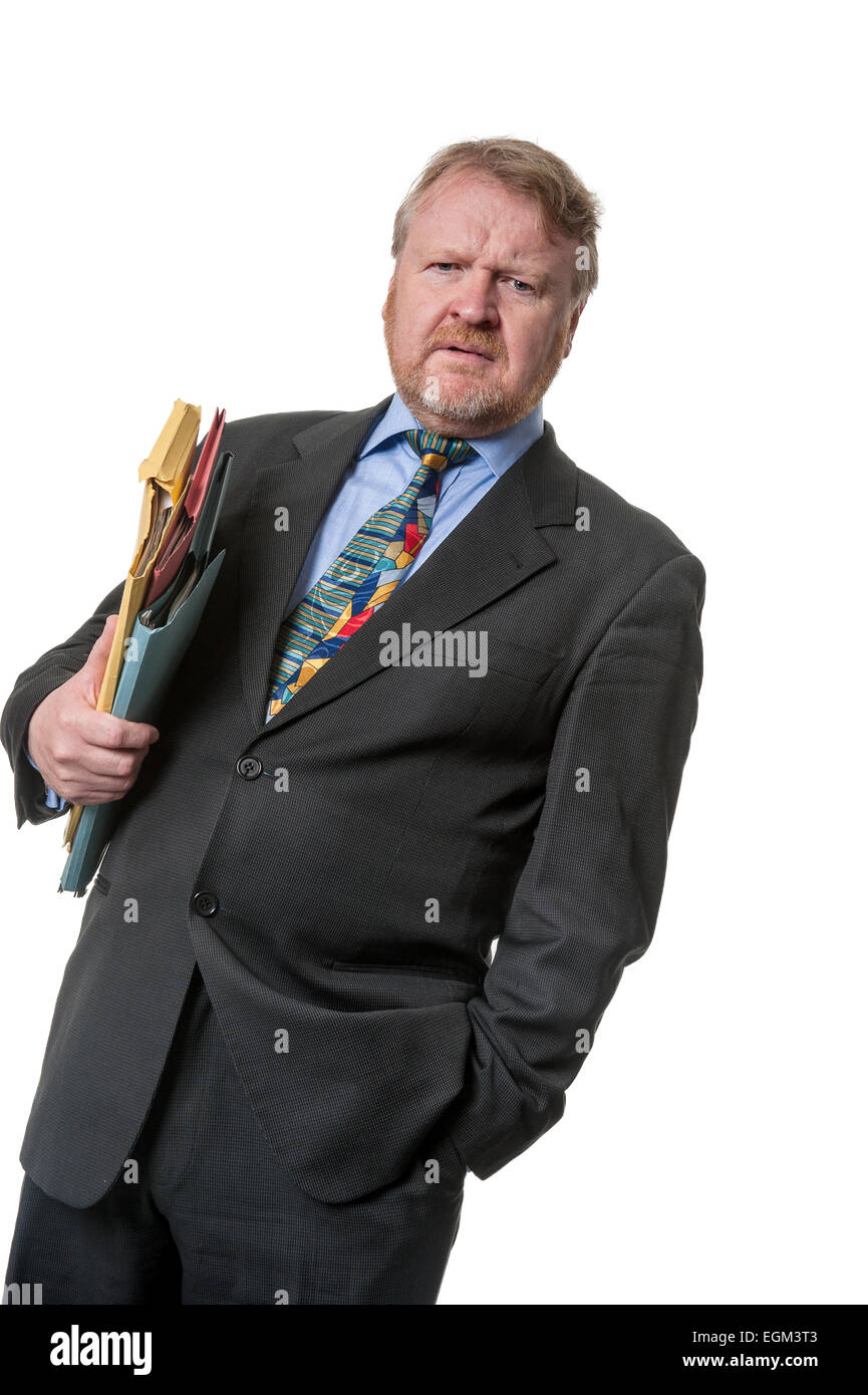 Concerned businessman hi-res stock photography and images - Alamy