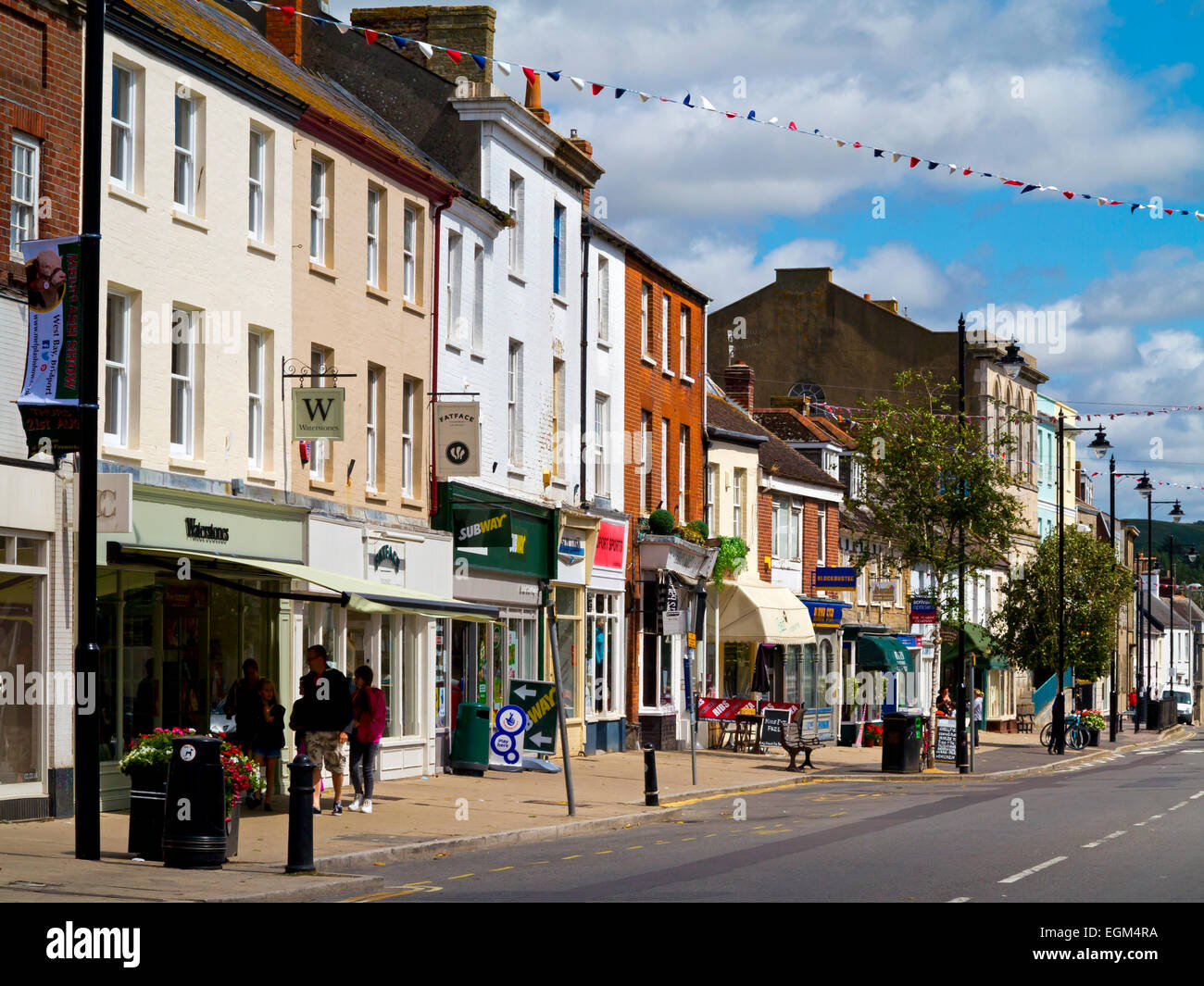 Bridport dorset high street hi-res stock photography and images - Alamy