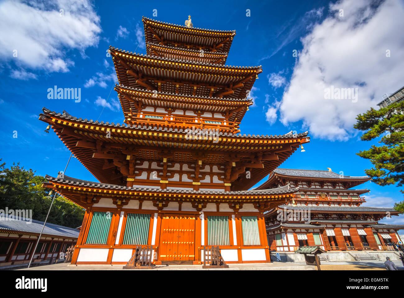 Yakushi ji pagoda hi-res stock photography and images - Alamy
