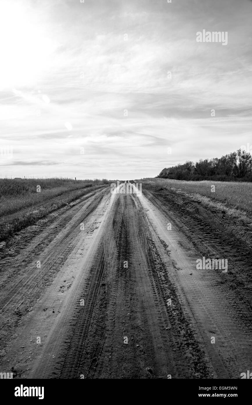A cold dirt road Stock Photo - Alamy