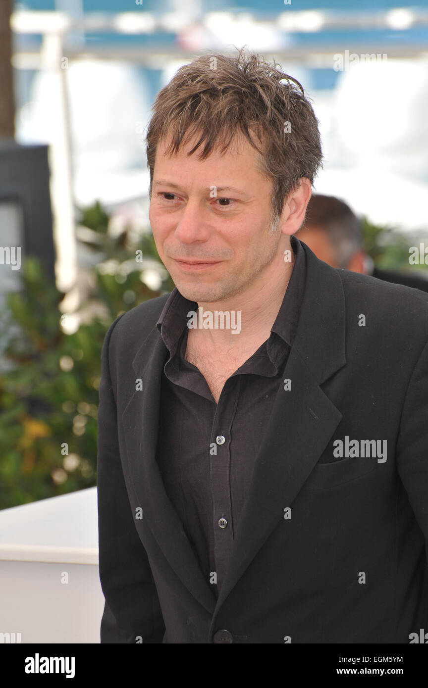 CANNES, FRANCE - MAY 25, 2013: Actor Mathieu Amalric at the photocall ...