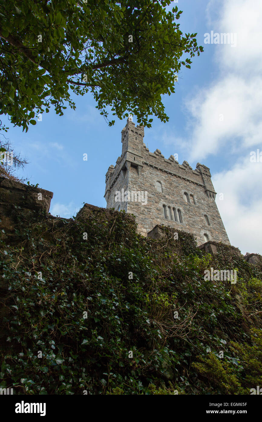 Glenveagh Castle at Glenveagh National Park, Co. Donegal, Ireland Stock ...