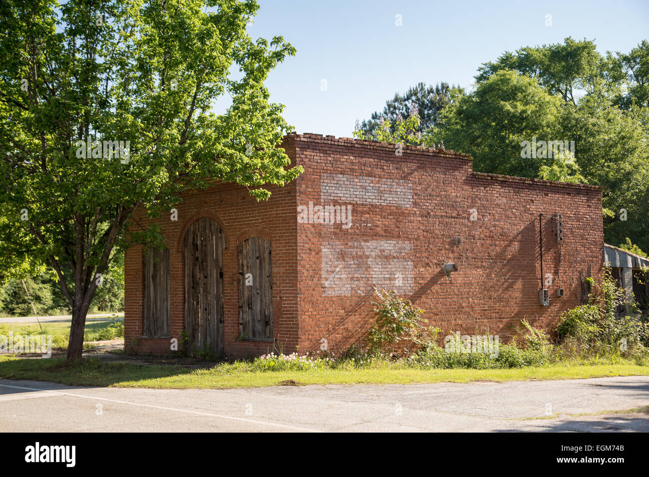 Abandoned ruins where the television series The Walking Dead is filmed ...