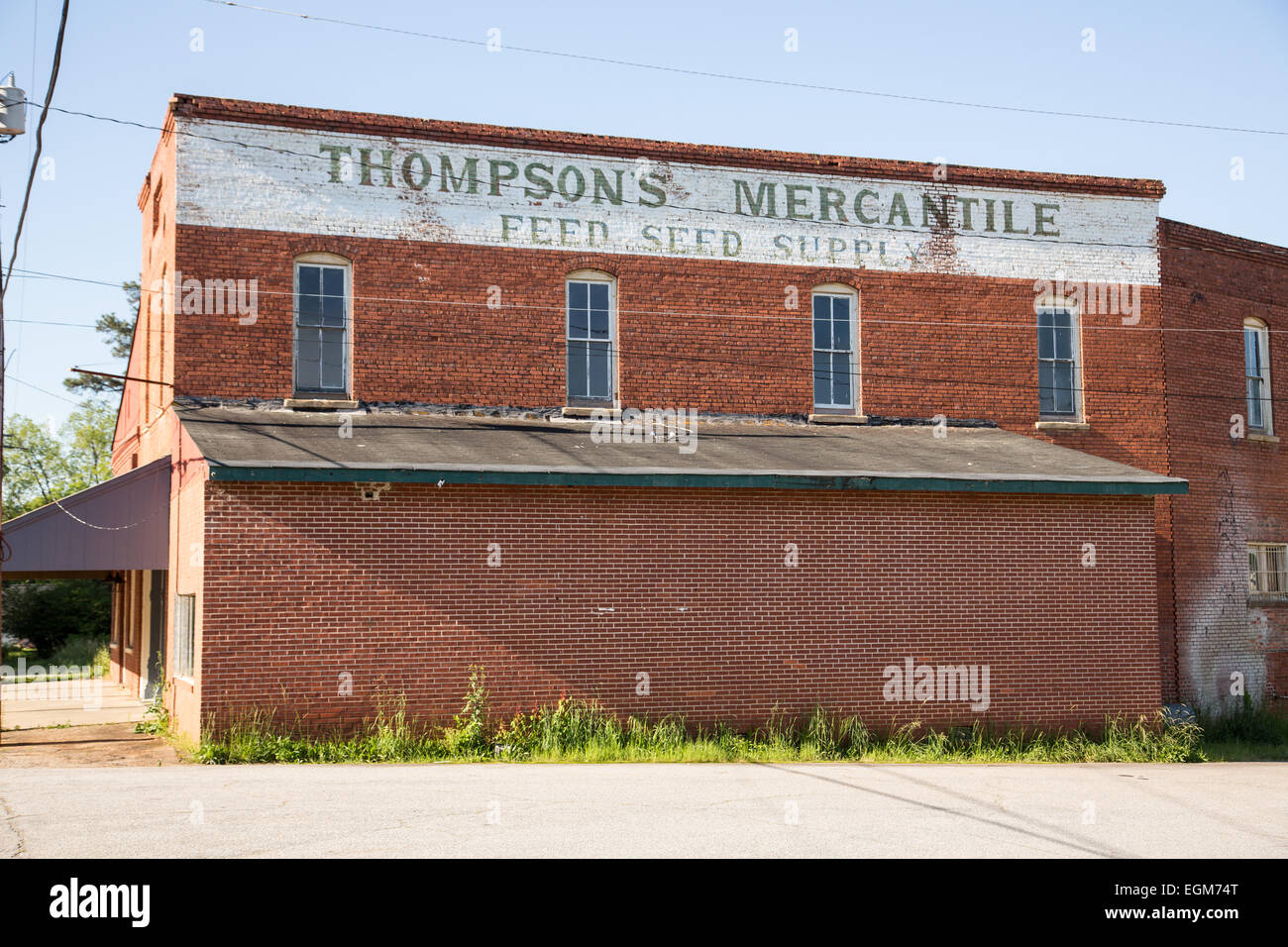 Abandoned ruins where the television series The Walking Dead is filmed ...