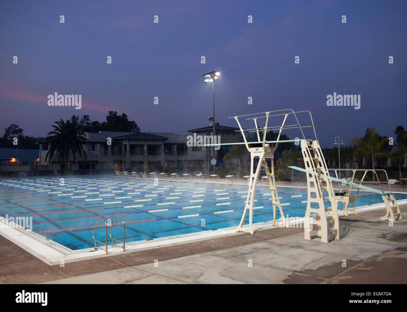 Lap Pool in California Stock Photo - Alamy