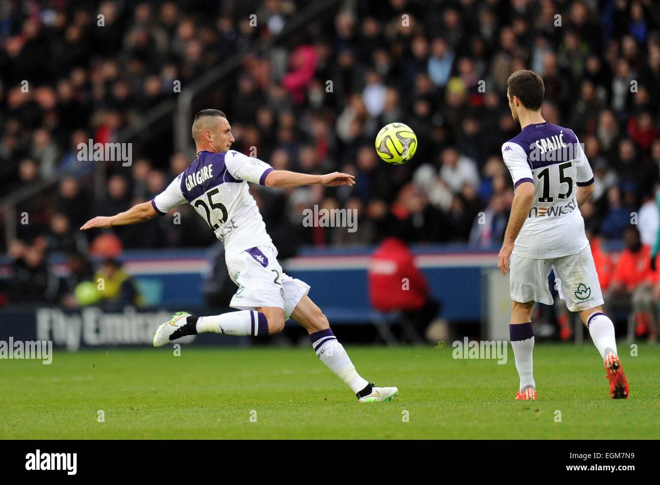 Dragos GRIGORE - 21.02.2015 - Paris Saint Germain/Toulouse - 26eme ...