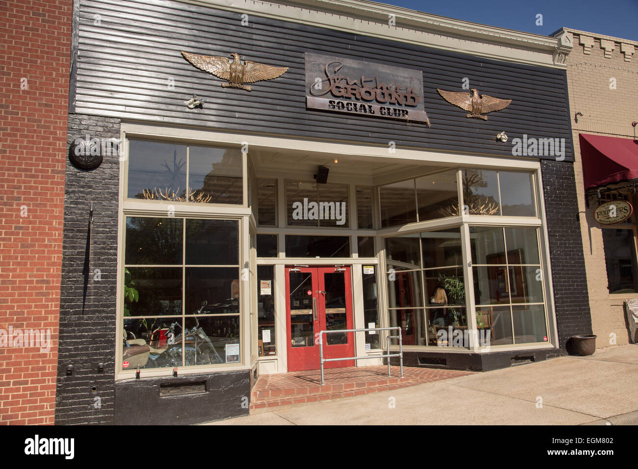 Southern Ground Social Club bar and restaurant May 8, 2013 in Senoia ...