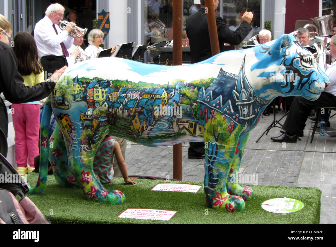 part of the jungle city safari trail clonakilty west cork ireland Stock ...