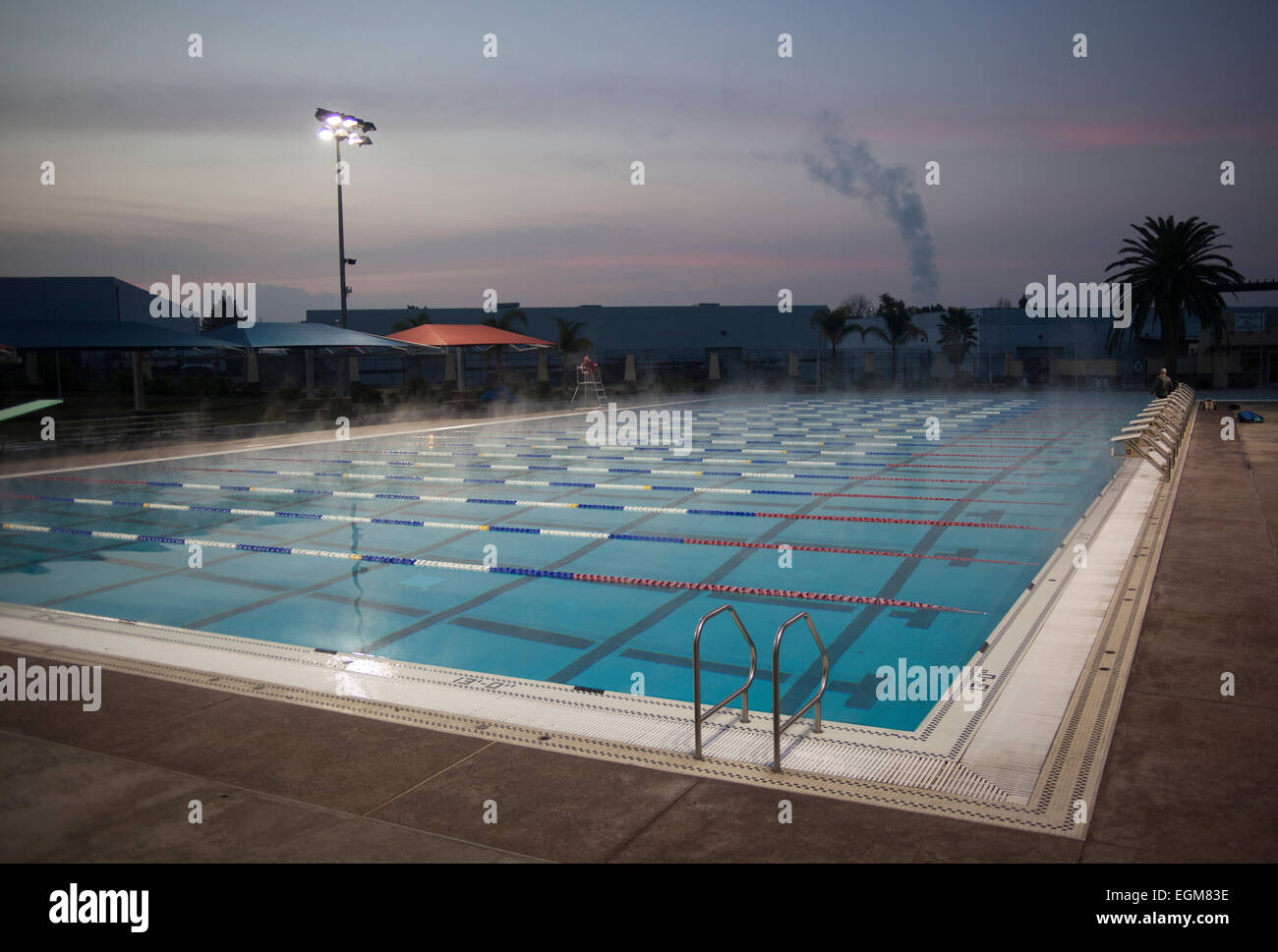 Lap Pool in California Stock Photo - Alamy