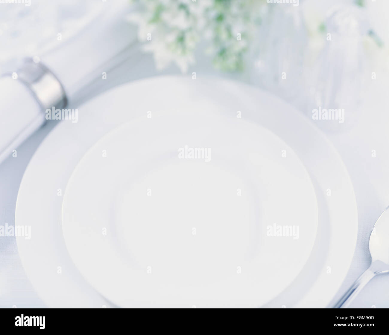 Fancy Place Setting Stock Photo - Alamy