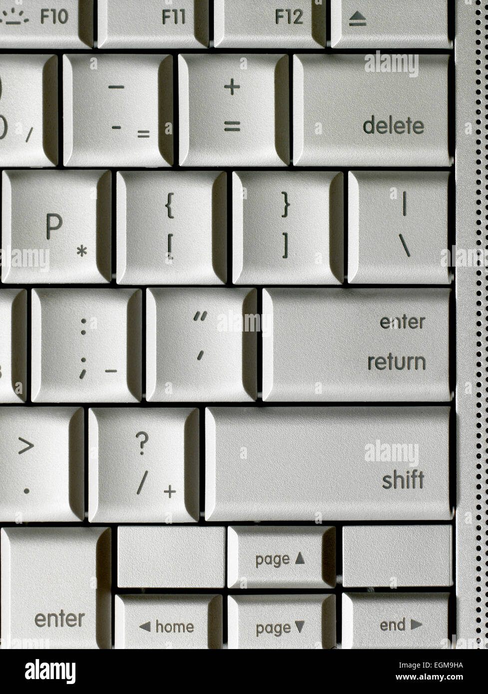 Laptop Keyboard, Close-Up Stock Photo - Alamy
