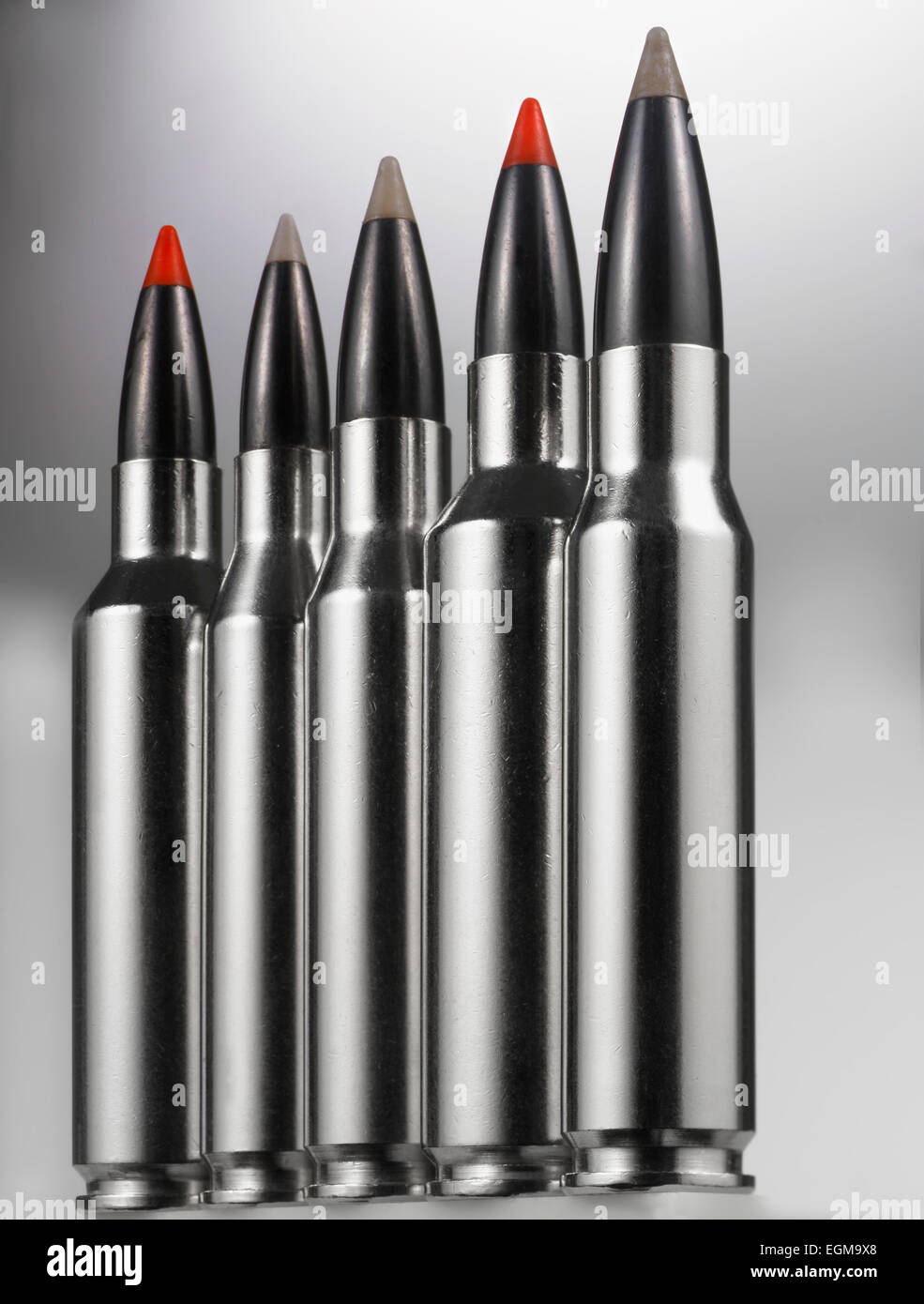 Rifle Bullets, Close-Up Stock Photo - Alamy