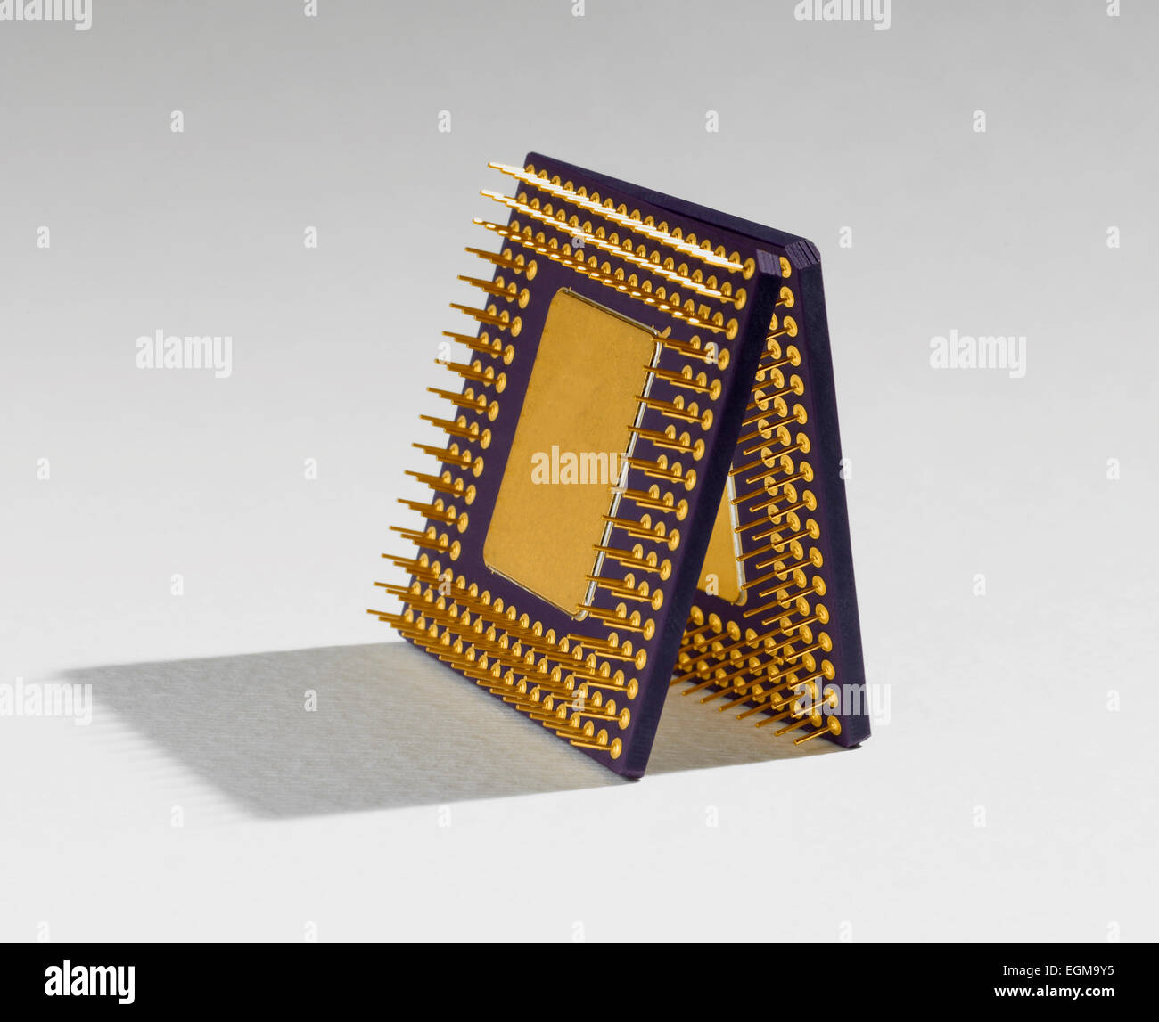 Two Computer Chips Stock Photo - Alamy